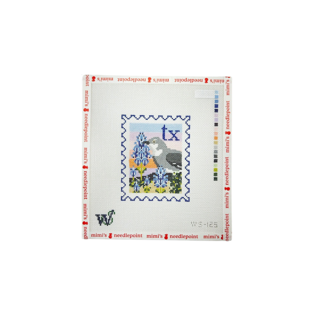 Texas Stamp – Mimi's Needlepoint