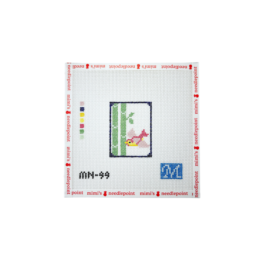 Bird Bam Mahjong Tile – Mimi's Needlepoint
