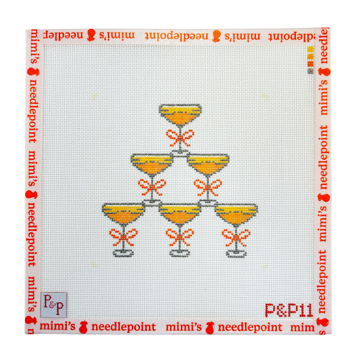 Aperol Spritz Tower – Mimi's Needlepoint