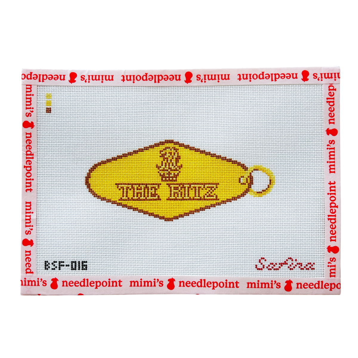 The Ritz Key Tag – Mimi's Needlepoint